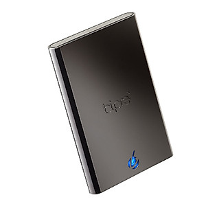 BIPRA 320Gb 320 Gb 2.5 Inch External Hard Drive Portable USB 2.0 Fat32- Black
