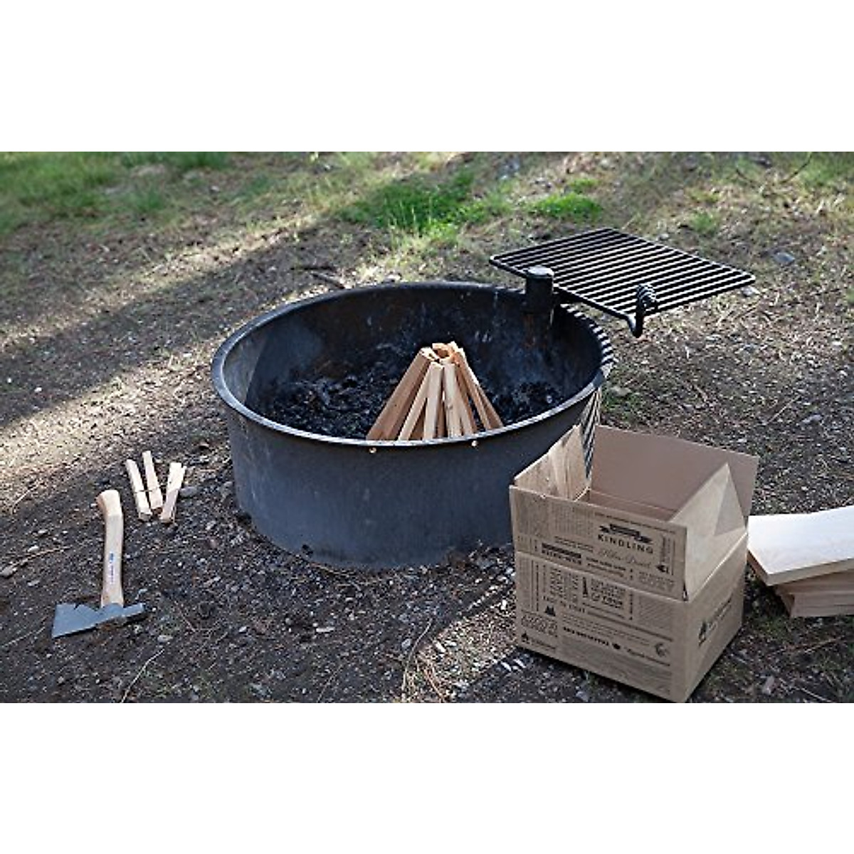 Kiln-Dried Cedar Kindling – Medium Hearth Box, Perfect for Fireplaces