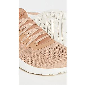 APL: Athletic Propulsion Labs Women's Techloom Tracer Sneakers, Caramel/Pristine, Tan, 10.5 Medium US