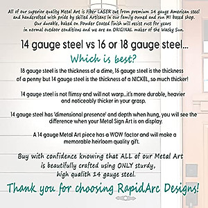 Personalized Metal House Number Sign with Street Name Sign | Mid Century Modern Font | Art Deco Address Numbers and Street Name | Handmade Metal Address Sign | Custom Address Plaque