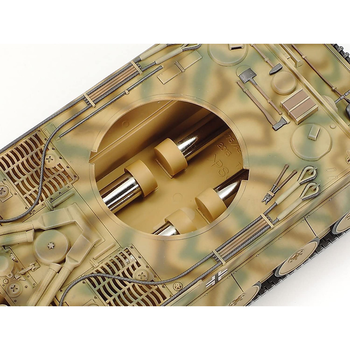 Tamiya 32603 1:48 SdKfz. 181 Tiger I Eastern Frü.Prod. Model Building, Plastic Kit, Crafts, Hobby, Gluing, Plastic Kit, Unpainted, Multi-Coloured