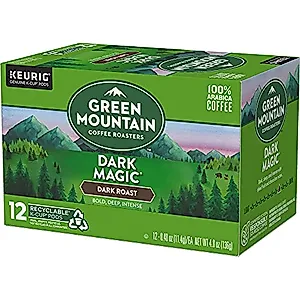 Green Mountain K-Cups Dark Magic, 0.4 ounce, 12 count