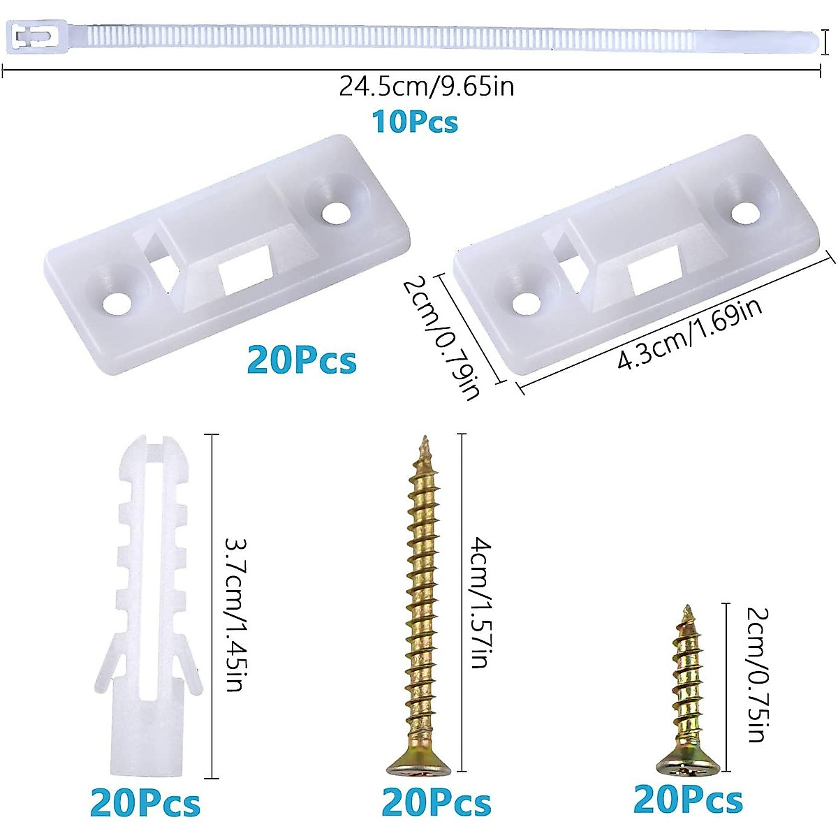 Furniture Straps 10 Packs Anti-Tip Furniture Wall Anchor Straps for Baby Proofing Cabinet Anchors Protect Toddler and Pet from Falling Furniture Adjustable Child Pet Secure Straps Earthquake Resistant