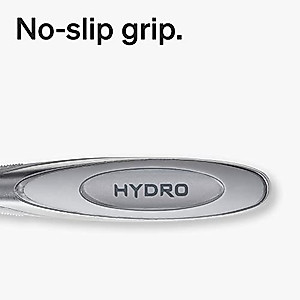 Schick Hydro 5 Sense Hydrate Razor with Shock Absorb Technology for Men, 1 Handle with 2 Refills,1 Count