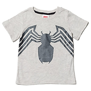 Marvel Spider-Man Big Boys Zip Up Fleece Hoodie T-Shirt and Jogger Pants 3 Piece Outfit Set Tie Dye Gray 10-12