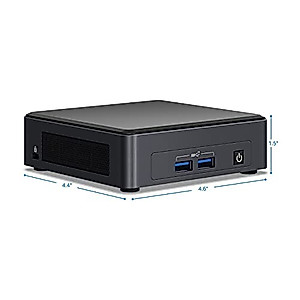 Intel NUC 11 Pro NUC11TNKi3 Barebone System - Socket BGA-1449-1 x Processor Support Core i3 11th Gen i3-1115G4 Dual-core (2 Core)