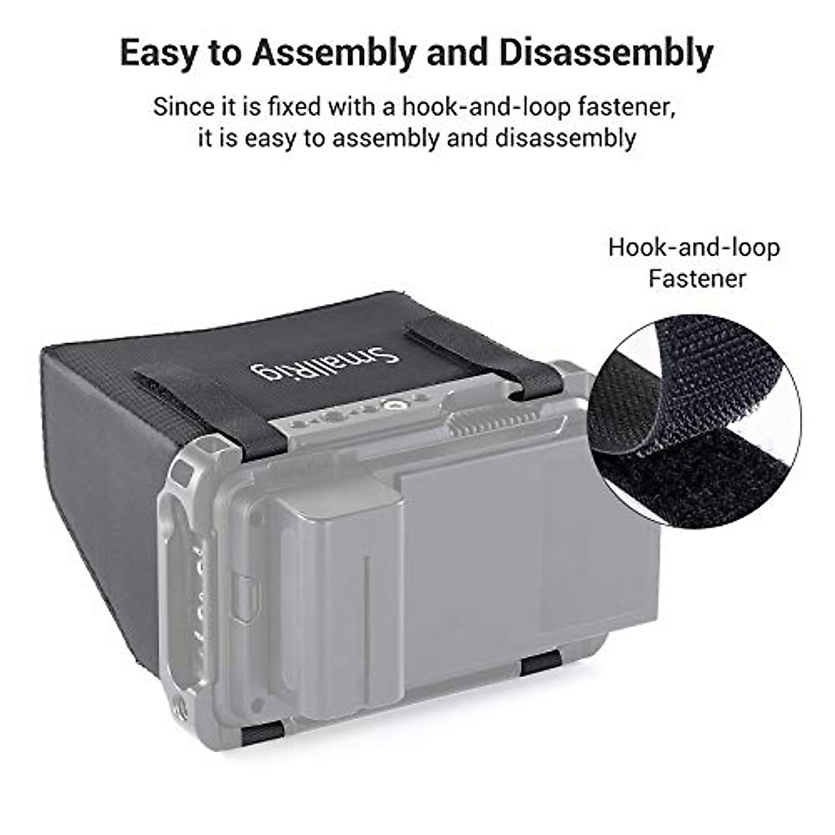 SmallRig Ninja V Sun Hood / Ninja V+ Sun Hood / Shinobi 5” Sun Hood for Atomos Shinobi 5”/ Ninja V / Ninja V+ SmallRig Cage VH2269