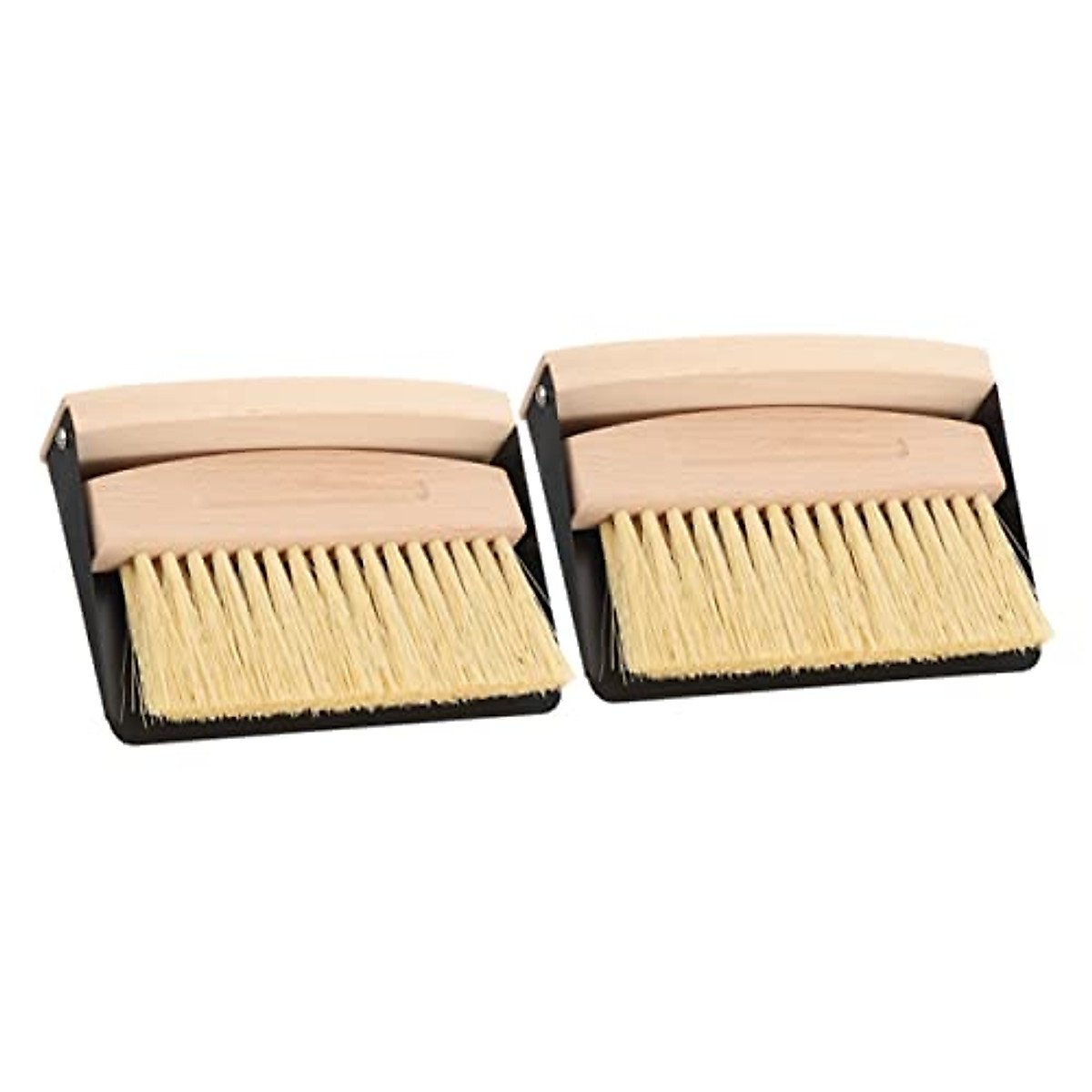 Kisangel 6 Sets Small Desktop Broom car Cleaning goo Multi Function Cleaning Brush Multi Functional Cleaning Brush car Broom car Cleaning car Vent Cleaner Mini Iron dust Collector