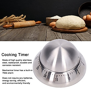 Kitchen Cooking Timer, Mechanical Rotating Timer Clock Durable Kitchen Accurate Timing Reminder, Kitchen Essentials Timer with 70db Loud Alarm