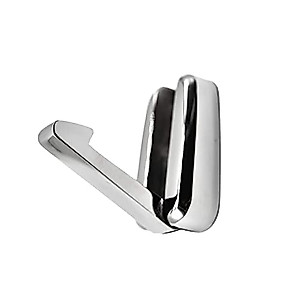 MARINE CITY 316 Grade Stainless Steel Spring Folding Marine Grade Loaded Hat Coat Hook Strong and Durable Coat Hook Foldable Mirror Polished for Boats – Yachts– Hardware Accessories (Pack of 1)