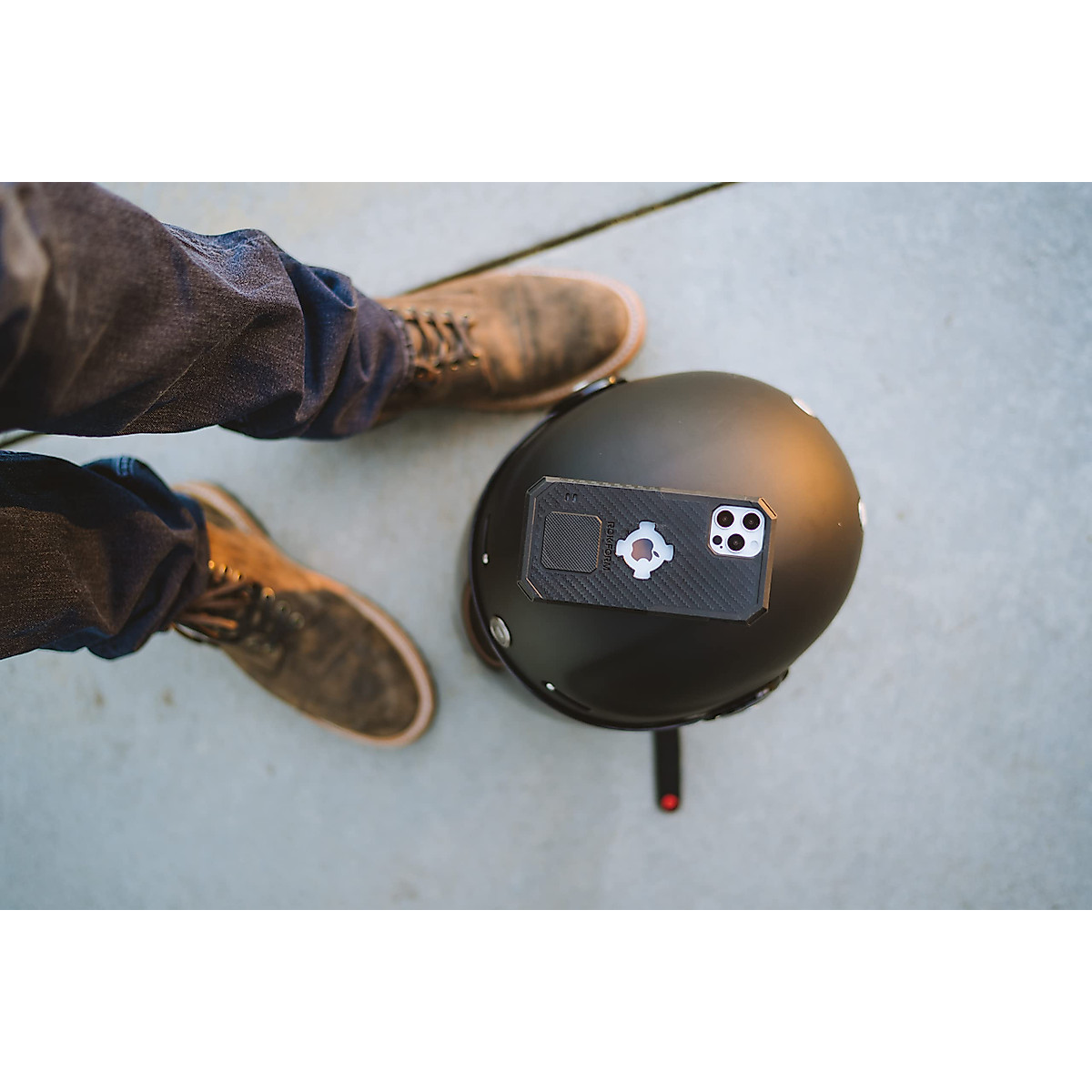 Rokform - iPhone 12 Pro Max Case, Rugged Series, Magnetic Protective Apple Gear, iPhone Cover with RokLock Twist Lock, Dual Magnet, Drop Tested Armor (Black)