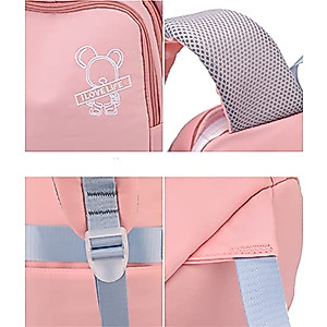 School Backpack for Women, Travel Laptop Backpack Daypack Bookbag Large-capacity Lightweight Waterproof Bookbag