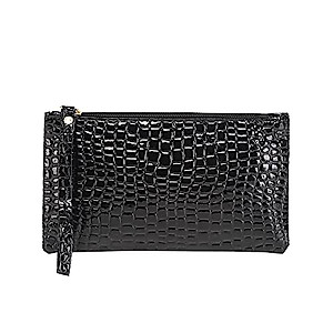 Gift for Her 2023 Bag Fashion Women Artificial Leather Solid Color Underarm Bag Phone Bag Envelope Bag Purse Clutch Bag