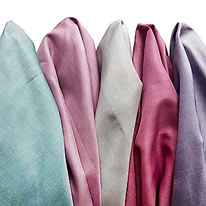 SUJUAN 79 by 59 Inches Silver Fiber Fabric RF/EMI/EMF/LF Blocking/Shielding Anti Conductive Stretch Fabric Suit for Making Pregnancy Clothes, Curtains, Sheets, Pillow, etc(Green)