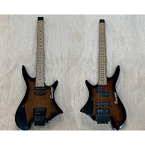 4 String Bass/ 6 String Lead Headless Tremolo Busuyi Guitar Right