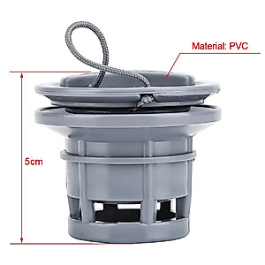 Raft Valves, Inflatable Raft Fill Valve Double Lock Air Valve + Key for Inflatable Boat Raft Inflatable Kayak Canoe Halkey Roberts Valve Halkey Roberts Valve