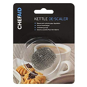 Chef Aid Stainless Steel Doughnut Kettle Descaler, Silver