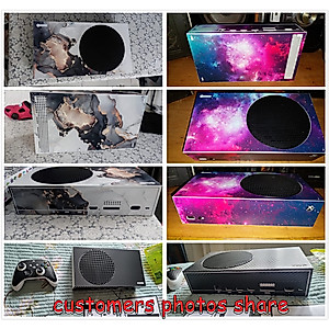 Xbox Series S Full Body Skin Stickers Protective Cover for Microsoft Xbox Series S Console and Vinyl Decal Controllers