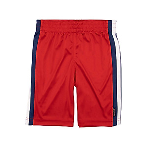 Spalding Boys Americana Athletic Active Mesh Muscle Tank Top and Shorts Set, Navy Blue, 4