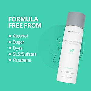 CariFree Maintenance Rinse, Mint, Anti-Cavity Fluoride Mouthwash, Formulated Oral Rinse, Dentist Recommended, Prevent Cavities, Freshen Breath, Alcohol Free, Neutralize pH (Previously CTx3 Rinse)