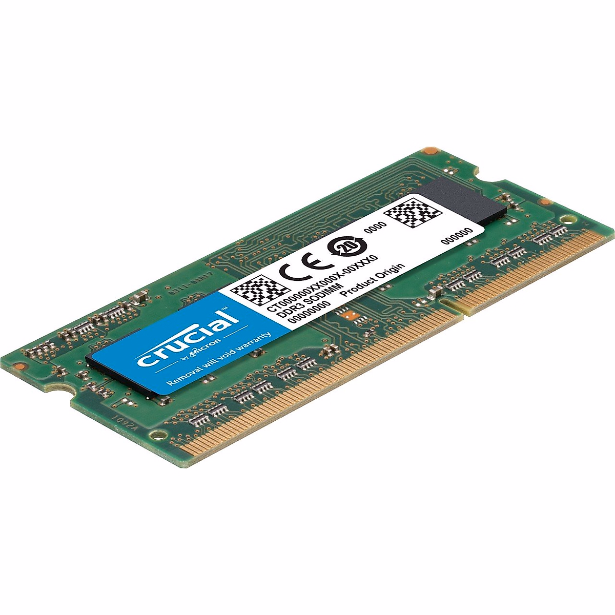 Crucial Technology 8GB Kit (4GBx2), 204-pin SODIMM, DDR3 PC3-8500,