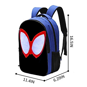 Kid's Backpack 3D Print Comic Cartoon Children Book Bag School Bag for Kids Boys Girls Students (1-1)