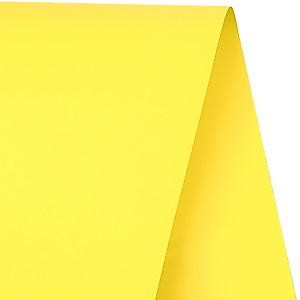 RUSPEPA Kraft Paper Roll - 17.5 inches x 32.8 feet - Recyclable Paper Perfect for Wrapping, Craft, Packing, Floor Covering, Dunnage, Parcel, Table Runner, Yellow