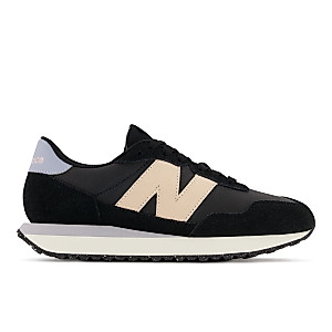 New Balance 237v1 Black/Vintage Rose 9 B (M)