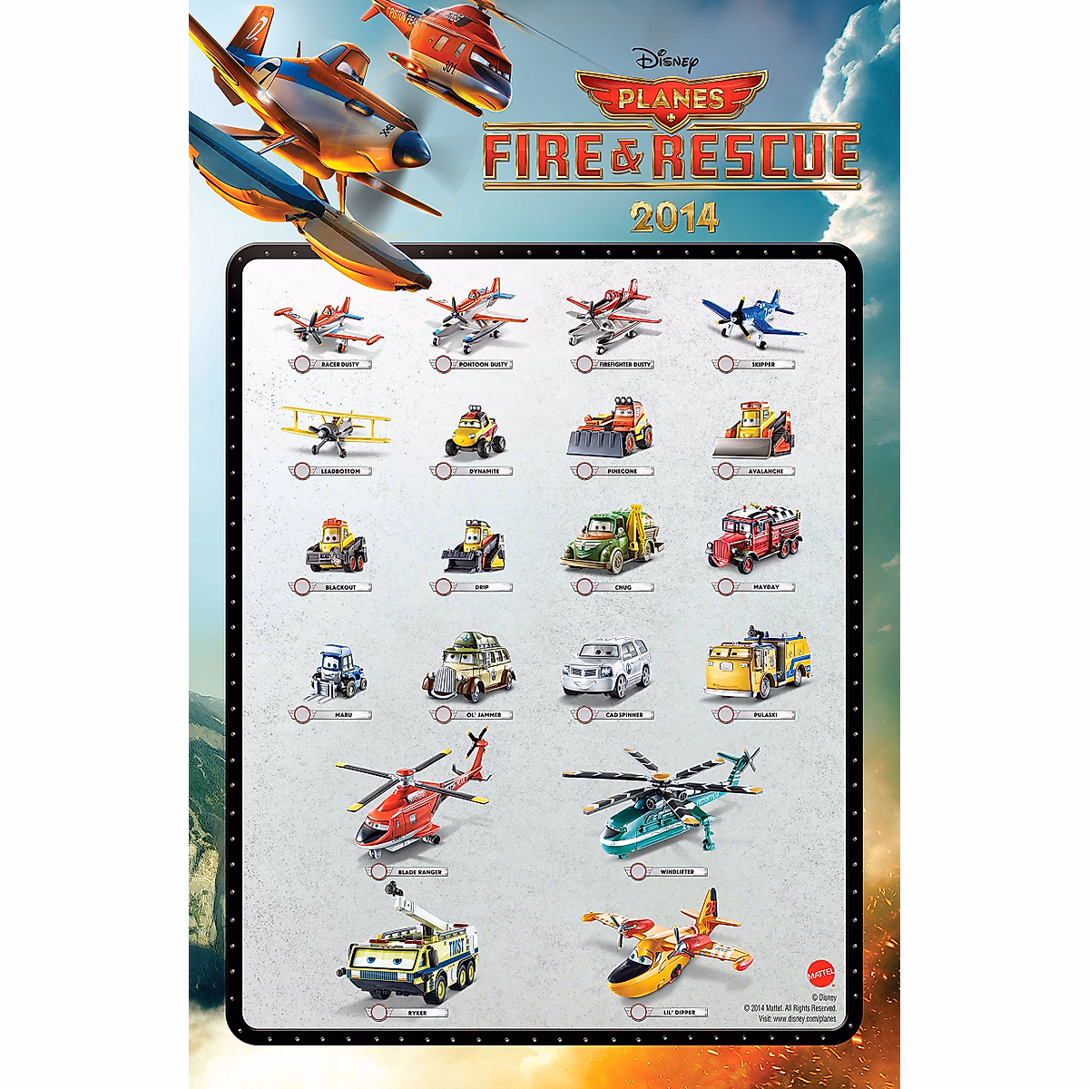 Disney Planes Fire and Rescue Blackout Die-cast Vehicle