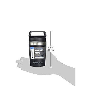 Stanley Aluminum 10-02887-069 The Shortstack Travel Mug Matte Black 8OZ / .23L
