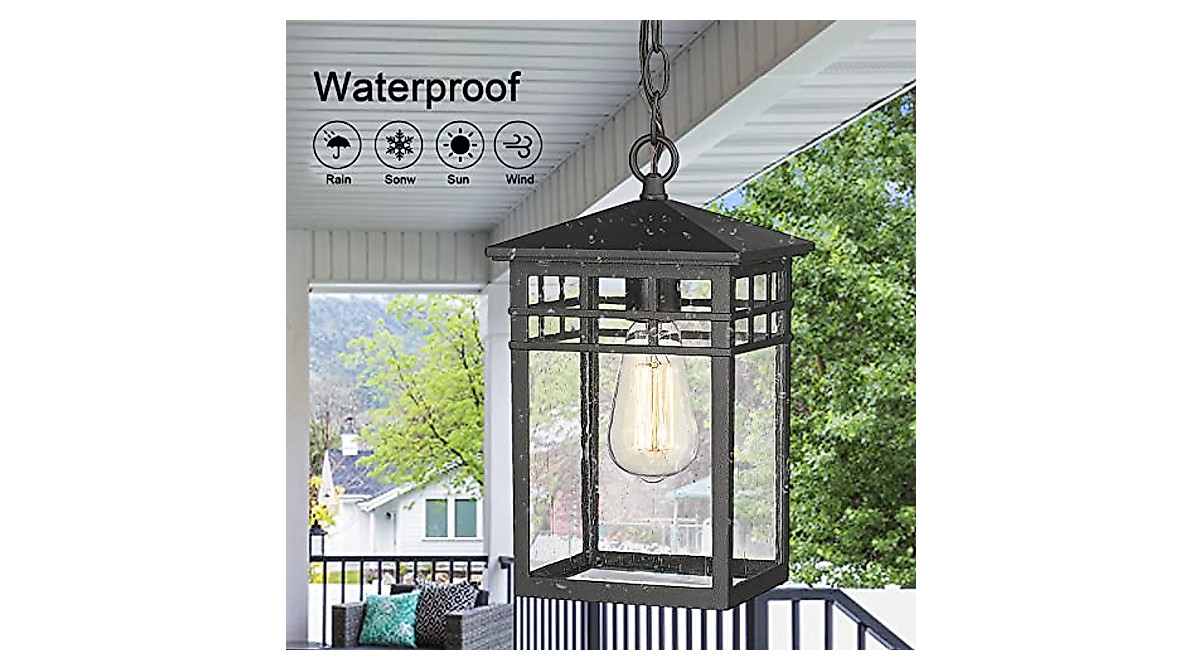 Diyel Outdoor Pendant Light - Stylish & Weather Resistant