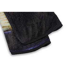 Ramen Bowl Fleece Throw Blanket | Large Soft Throw Blanket | Ramen Bowl Fleece Blankets And Throws And Throws | Officially Licensed Ramen Noodle Throw Blankets | Measures 60 Inches In Diameter