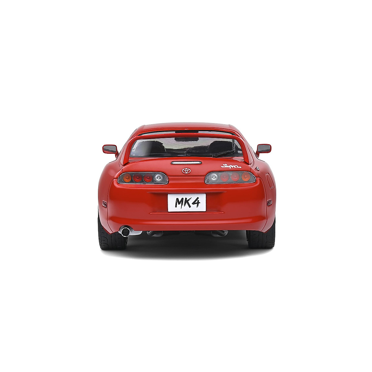 Solido S1807601 1:18 1993 Toyota Supra Mk.4 (A80) -Renaissance Red Collectible Miniature car for unisex-adult