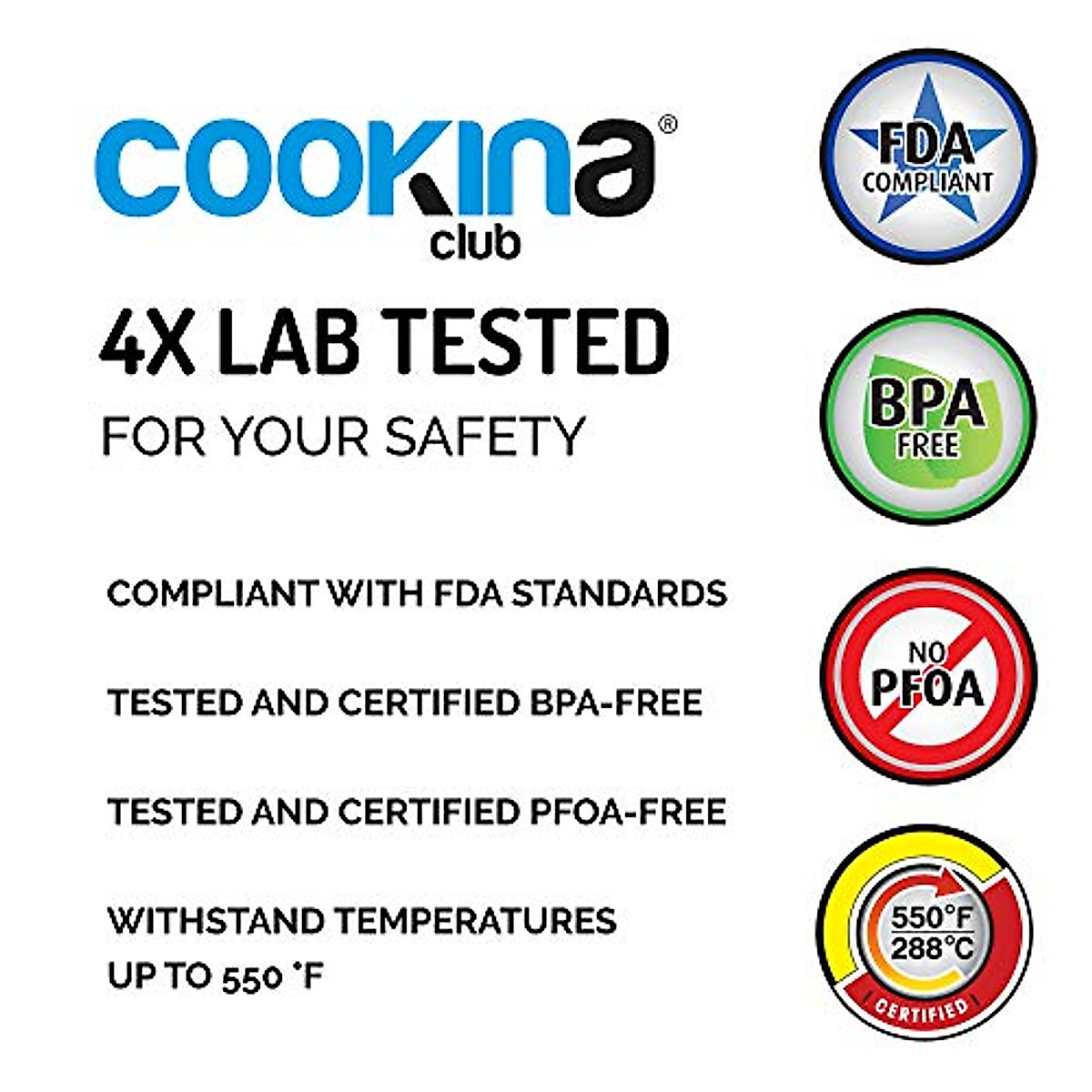 COOKINA Reusable Non-Stick Mat – Extra-long and 100% Non-Stick, Easy to Clean and Cut to Size for the Oven and Barbecue