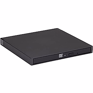 ロジテック Logitec LDR-PML8U3VBK External DVD Drive, USB 3.2 (Gen1), Windows, Mac, Surface Compatible, Cyberlink, Writing/Playback/Editing Software Included, M-Disc Compatible, Black