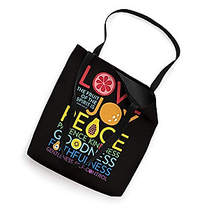 Fruit Of The Spirit Galatians 5:22 Inspirational Christian Tote Bag