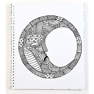 Color & Frame - Patchwork (Adult Coloring Book)