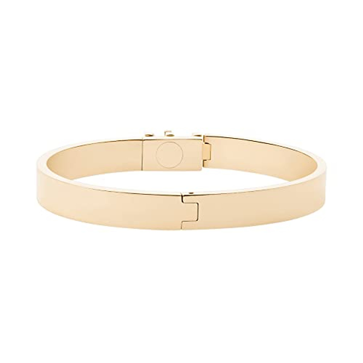 Michael Kors Women's Hardware Gold-Tone Stainless Steel Bangle Bracelet (Model: MKJ7697710)
