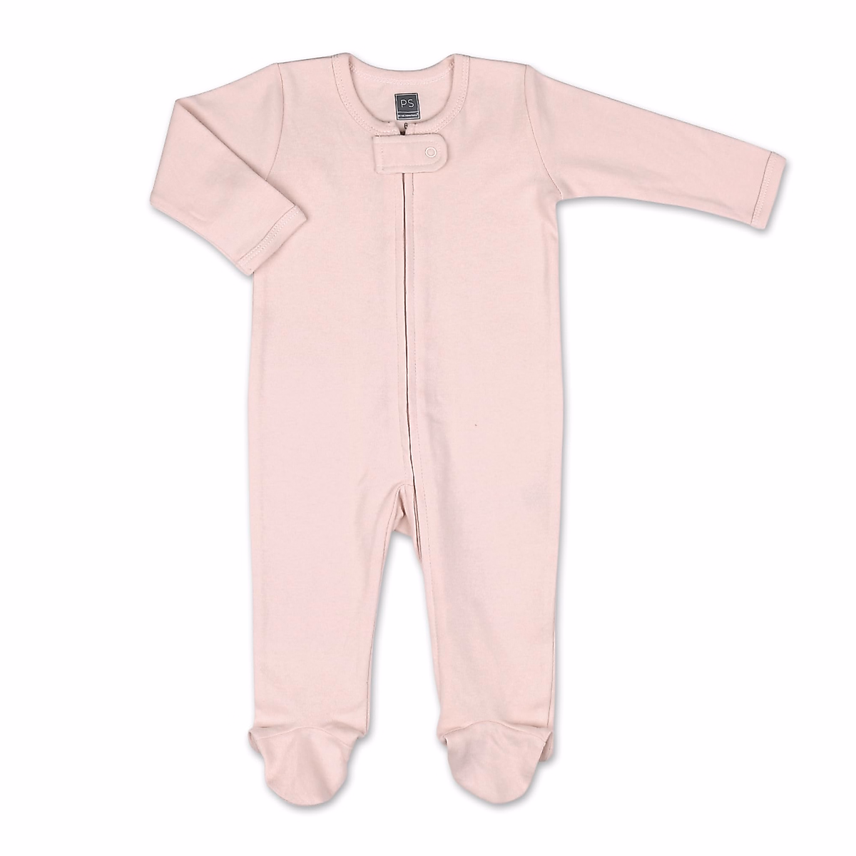 The Peanutshell Baby Sleepers for Girls Set of 3-0-3 Months Baby Clothes, Soft Cotton Girl Footed Pajamas, Newborns & Infants Clothes Gift Set - Flower Pink