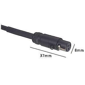 Vaguelly Male to Male Stereo Audio Cable Audio Extension Cable 3.5mm Cable Extension Cord Splitter Audio Cable 3.5mm aux Stereo Cable Mic Wire Cord Extender Audio Cord 3pin Microphone