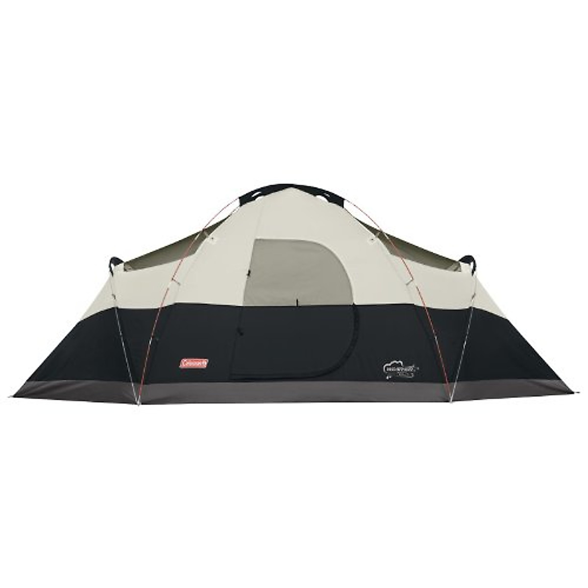 Coleman 8-Person Tent for Camping | Red Canyon Car Camping Tent, Black