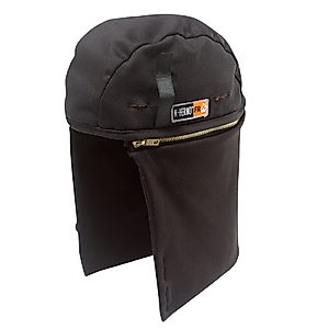 N-Ferno unisex-adult 6885 Hard Hat Winter Liner, FR Rated, Versatile Wear,Black,12.5 x 0.8 x 13.5 Inch