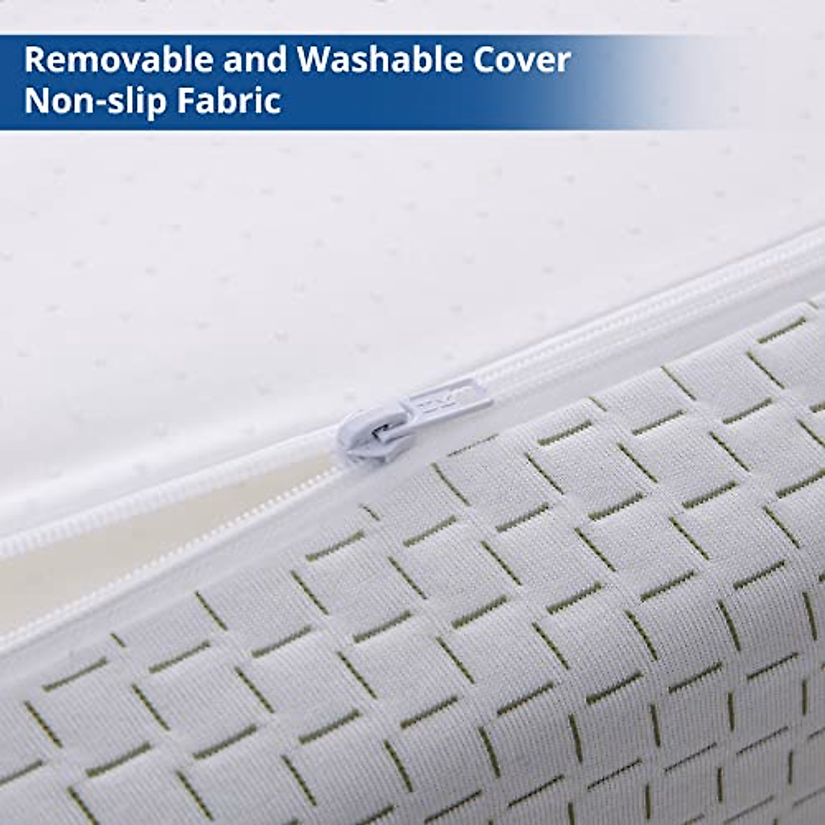 FONTOI Full Size Mattress in a Box, 8 inch Bed Mattresses Made in USA with Breathable Bamboo Cover, Cooling Gel Green Tea Memory Foam, Medium Firm (8IN-MDR-Full)