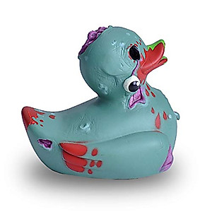Wild Republic Rubber Ducks, Bath Toys, Kids Gifts, Pool Toys, Water Toys, Zombie, 4"