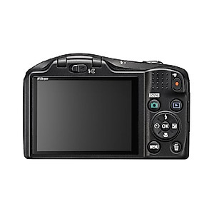 Nikon COOLPIX L620 18.1 MP CMOS Digital Camera with 14x Zoom Lens and Full 1080p HD Video (Black) (OLD MODEL)