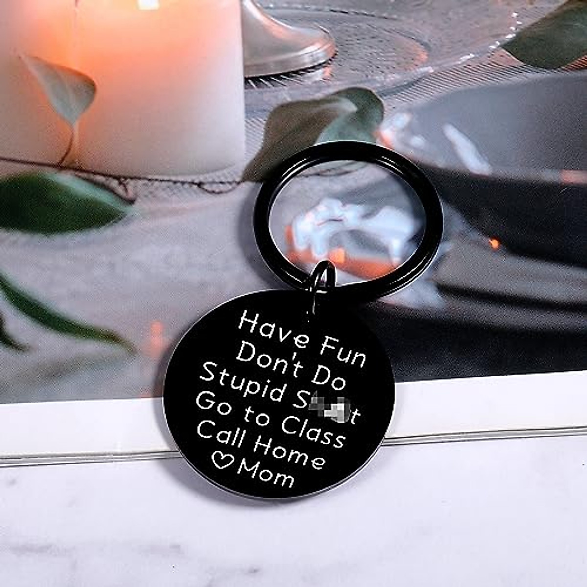 Back to School Gifts for Boys Girls Back to School Stuff First Day of School Gifts for Son Daughter from Mom Don't Do Stupid Keychain for Son Daughter Stocking Stuffers for Teens Boys Girls Gift Ideas