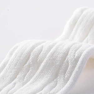 vanberfia Baby Toddler Girls Cable Knit Cotton Tights Pantyhose Leggings Stocking Pants (CG185, 4-6T)