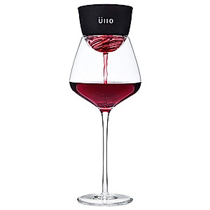 Ullo Wine Purifier with 4 Selective Sulfite Filters. Remove Sulfites and Histamines, Restore Taste, Aerate, and Experience the Magic of Ullo purified wine.