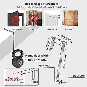 homyfort Over the Door Organizer with Side Pockets