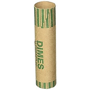 2 Pack - N. F. String and Son Bags of Crimped End Dime Wrappers, 72 Count